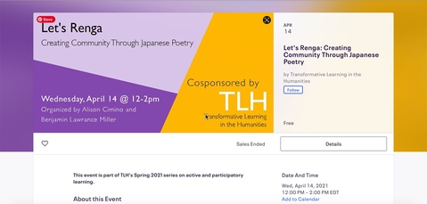 Let's Renga!: Creating Community Through Japanese Poetry | OpenEd CUNY